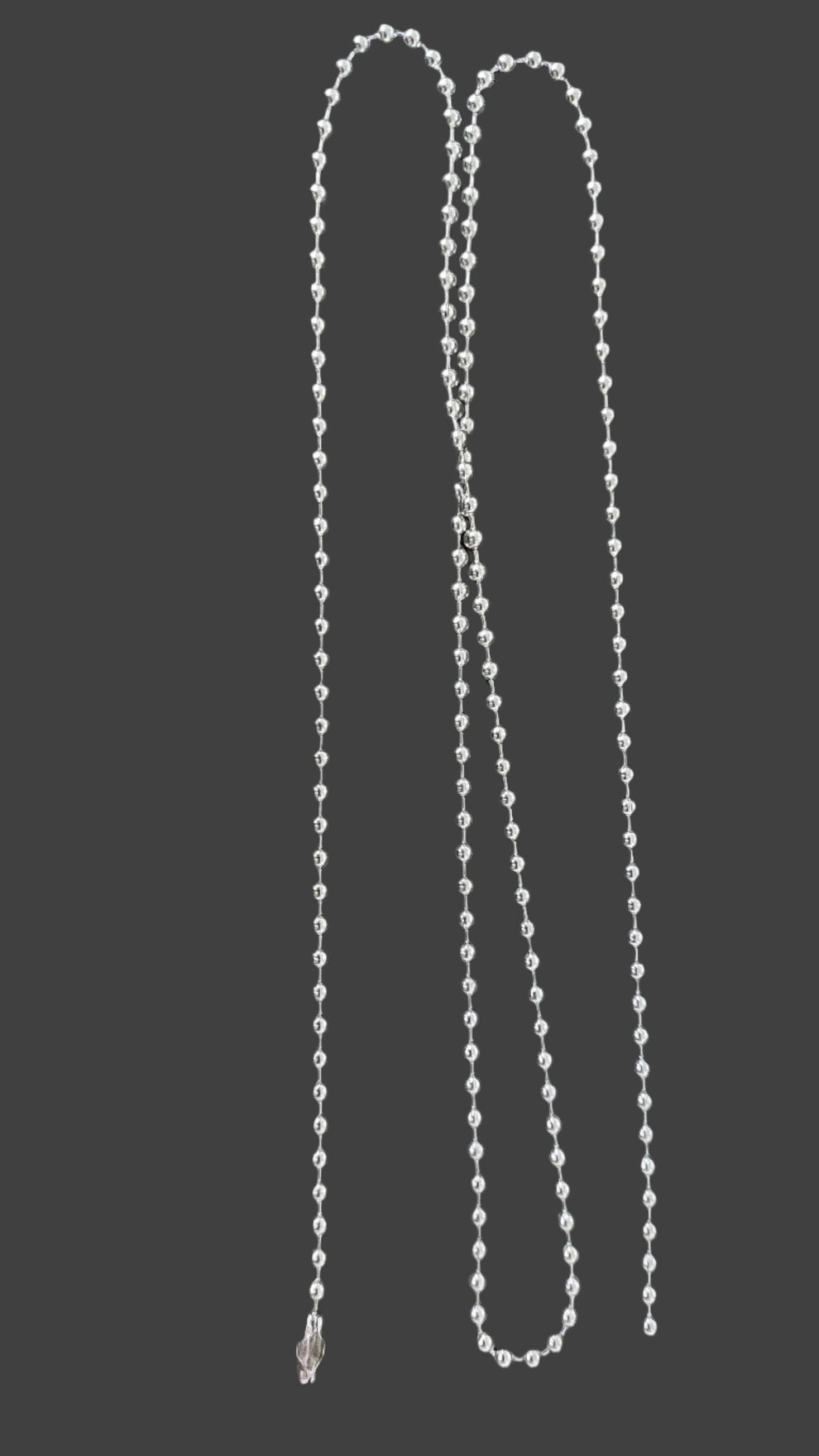 Men's Round Ball Chain 3mm Thickness – Streetsoul Online